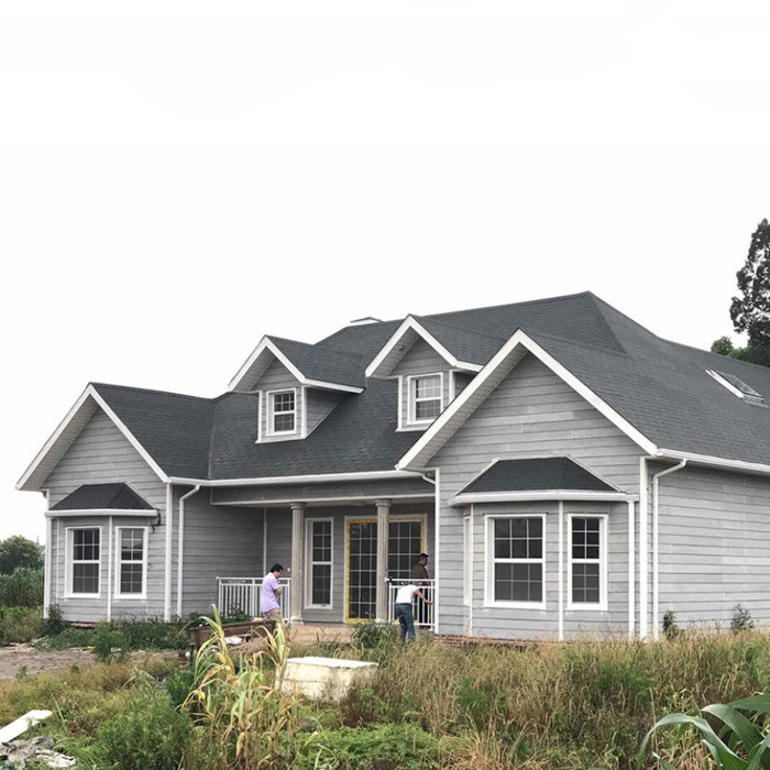 Rumah Modular Mewah Baja Ringan Tiga Lantai Villa Modern Prefab Light ...