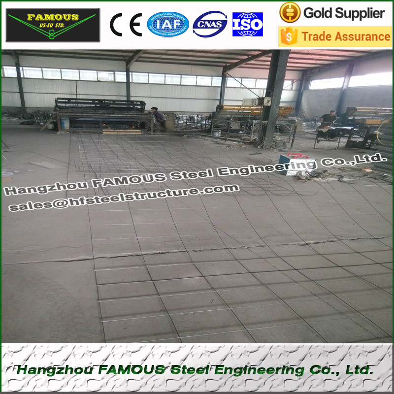 Panel Roda Welded Wire Mesh non-galvanis Hot-Rolled HRB 500E
