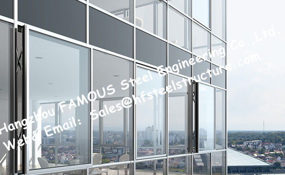 Panel Modular Prefabrikasi Modular Kaca Fasad Dinding Tirai Rainscreen ...