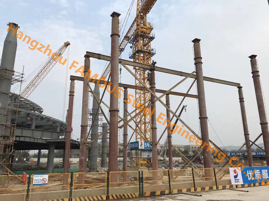 Bangunan Baja Pra-Direkayasa Gudang Desain Gambar H Kerangka Pembuatan ...